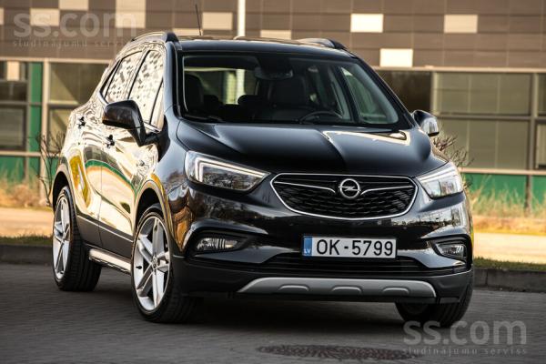 Melns Opel Mokka 2017 Jelgava, ar dzinēja tilpumu 1.60 L un nobraukumu 0 tūkst. km par 10600 €, foto 2 vietnē AUTOMOTO.COM.LV