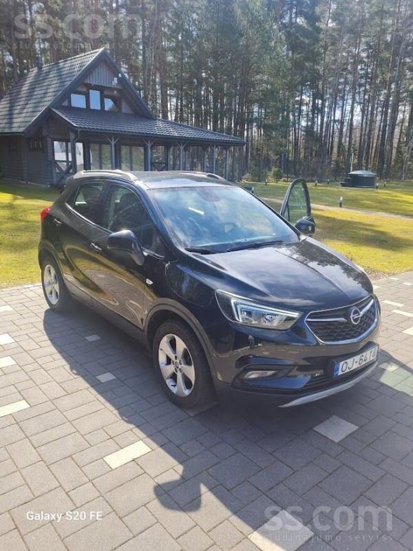Melns Opel Mokka 2017 Rīga, ar dzinēja tilpumu 1.60 L un nobraukumu 134 tūkst. km par 8600 €, foto 1 vietnē AUTOMOTO.COM.LV