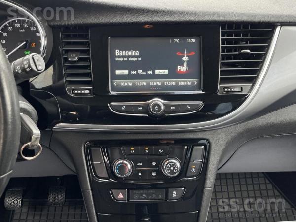 Black Opel Mokka 2017 in Riga, with an engine capacity of 1.60 L and mileage of 134 thousand km for 8600 €, photo 10 on AUTOMOTO.COM.LV