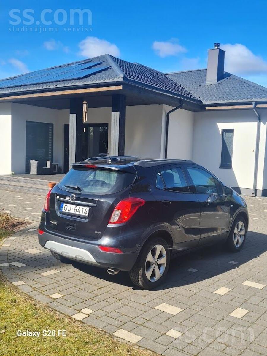 Melns Opel Mokka 2017 Rīga, ar dzinēja tilpumu 1.60 L un nobraukumu 134 tūkst. km par 8600 €, foto 13 vietnē AUTOMOTO.COM.LV
