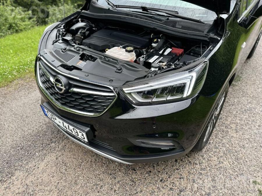 Black Opel Mokka 2017 in Talsi, with an engine capacity of 1.60 L and mileage of 192 thousand km for 10636 €, photo 23 on AUTOMOTO.COM.LV