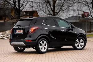 Black Opel Mokka 2017 in Jelgava, with an engine capacity of 1.60 L and mileage of 137 thousand km for 16500 €, photo  on AUTOMOTO.COM.LV