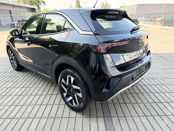 Black Opel Mokka 2021 in Kaunas, with an engine capacity of 1.20 L and mileage of 188 thousand km for 11900 €, photo 4 on AUTOMOTO.COM.LV