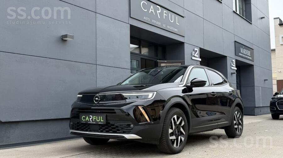 Черный Опель Mokka 2021 в Рига, объемом двигателя 1.60 л и пробегом 44 тыс. км за 18900 €, фото 1 на AUTOMOTO.COM.LV