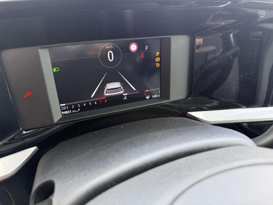 Black Opel Mokka 2021 in Panevezys, with an engine capacity of 1.20 L and mileage of 95 thousand km for 7600 €, photo 11 on AUTOMOTO.COM.LV