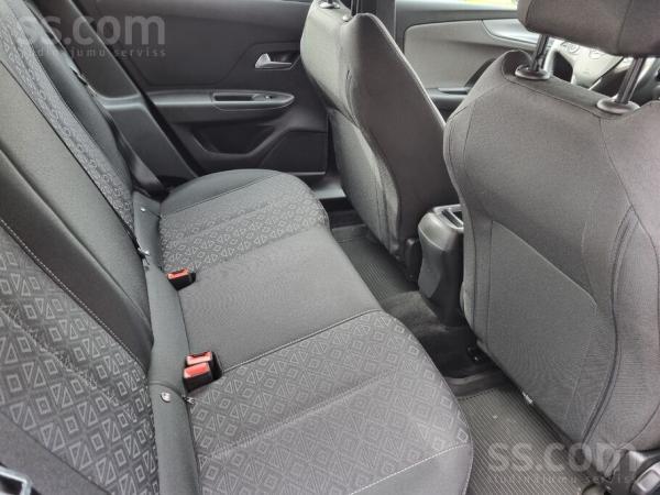 Black Opel Mokka 2021 in Riga, with an engine capacity of 1.20 L and mileage of 35 thousand km for 14800 €, photo 8 on AUTOMOTO.COM.LV