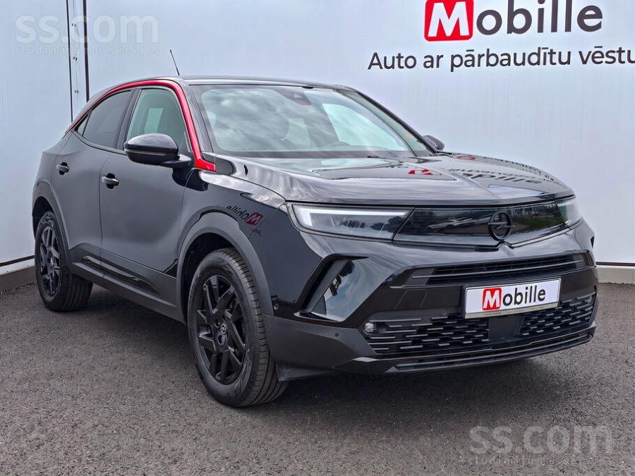 Melns Opel Mokka 2022 Rīga, ar dzinēja tilpumu 1.20 L un nobraukumu 81 tūkst. km par 15900 €, foto 1 vietnē AUTOMOTO.COM.LV
