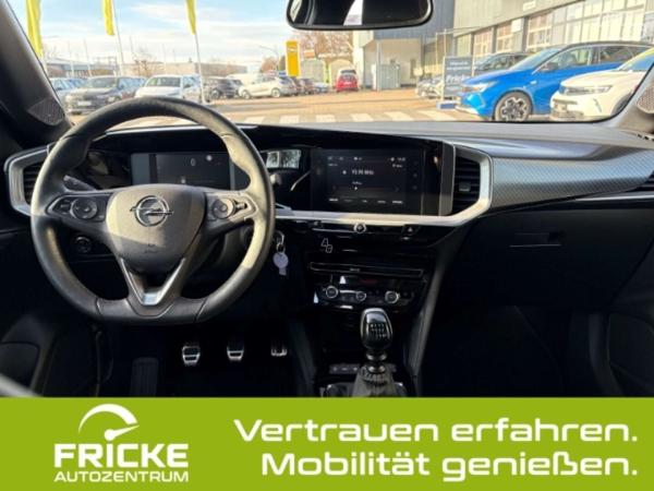 Black Opel Mokka 2023 in Kaunas, with an engine capacity of 1.20 L and mileage of 27 thousand km for 23368 €, photo 9 on AUTOMOTO.COM.LV