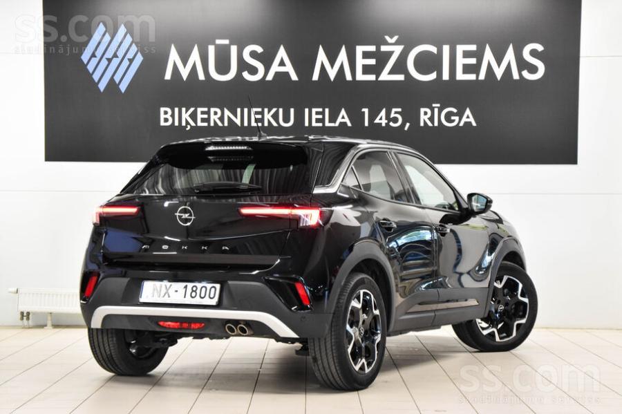 Черный Опель Mokka 2023 в Рига, объемом двигателя 1.20 л и пробегом 24 тыс. км за 19990 €, фото 9 на AUTOMOTO.COM.LV