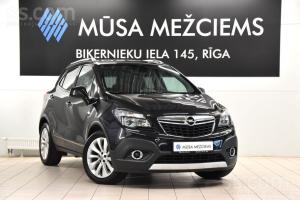 Melns Opel Mokka 2016 Rīga, ar dzinēja tilpumu 1.60 L un nobraukumu 101 tūkst. km par 10990 €, foto  vietnē AUTOMOTO.COM.LV