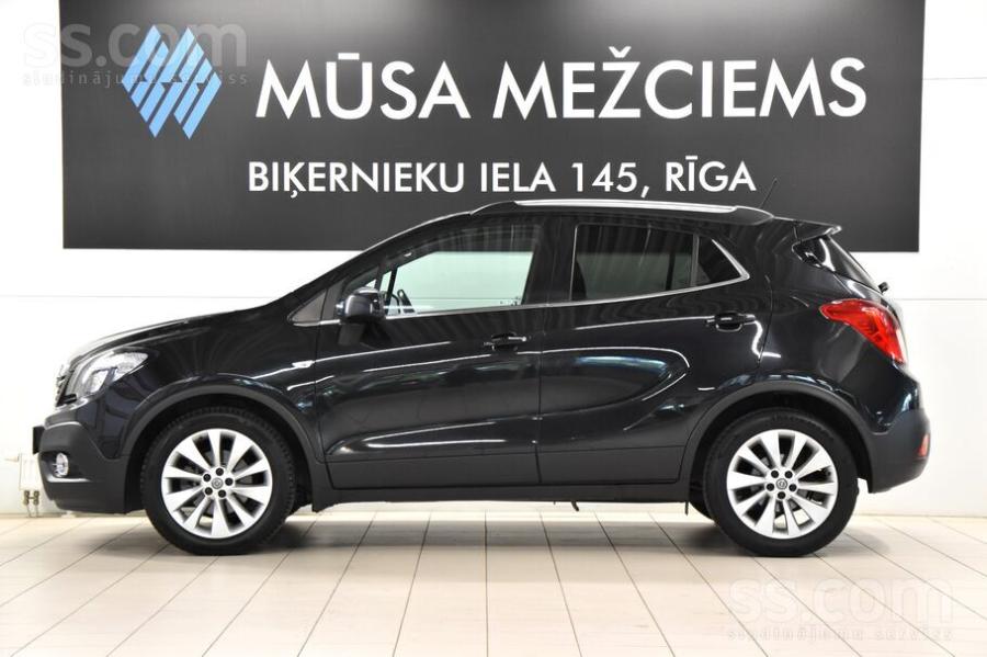 Melns Opel Mokka 2016 Rīga, ar dzinēja tilpumu 1.60 L un nobraukumu 101 tūkst. km par 10990 €, foto 5 vietnē AUTOMOTO.COM.LV
