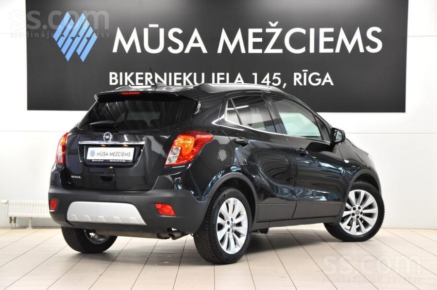 Melns Opel Mokka 2016 Rīga, ar dzinēja tilpumu 1.60 L un nobraukumu 101 tūkst. km par 10990 €, foto 6 vietnē AUTOMOTO.COM.LV