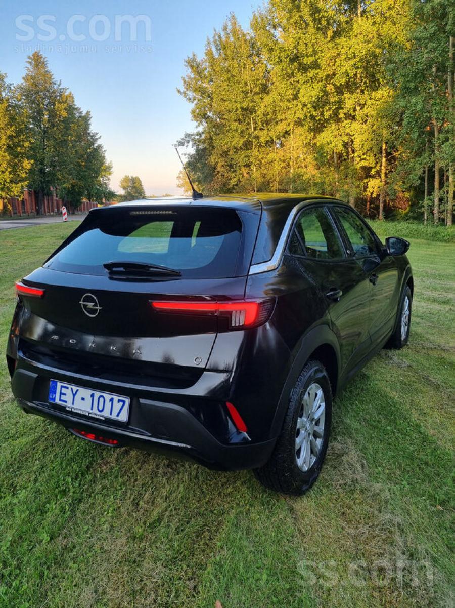 Black Opel Mokka 2021 in Riga, with an engine capacity of 1.60 L and mileage of 48 thousand km for 16000 €, photo 7 on AUTOMOTO.COM.LV