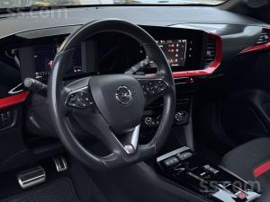 Black Opel Mokka 2022 in Valmiera, with an engine capacity of 1.20 L and mileage of 62 thousand km for 16900 €, photo 9 on AUTOMOTO.COM.LV