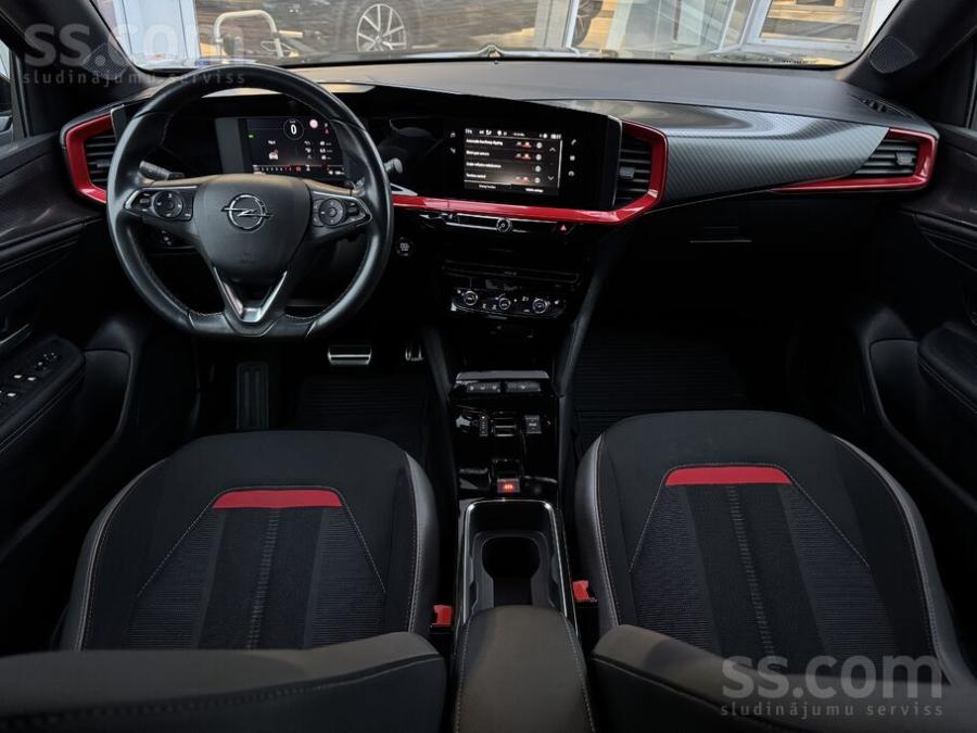Black Opel Mokka 2022 in Valmiera, with an engine capacity of 1.20 L and mileage of 62 thousand km for 16900 €, photo 18 on AUTOMOTO.COM.LV