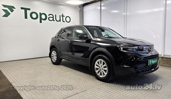 Melns Opel Mokka 2022 Tallina, ar dzinēja tilpumu 1.20 L un nobraukumu 74 tūkst. km par 15700 €, foto  vietnē AUTOMOTO.COM.LV