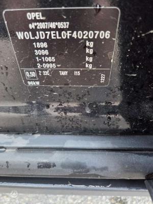 Black Opel Mokka 2014 in Taurage, with an engine capacity of 1.70 L and mileage of 207 thousand km for 5900 €, photo 16 on AUTOMOTO.COM.LV