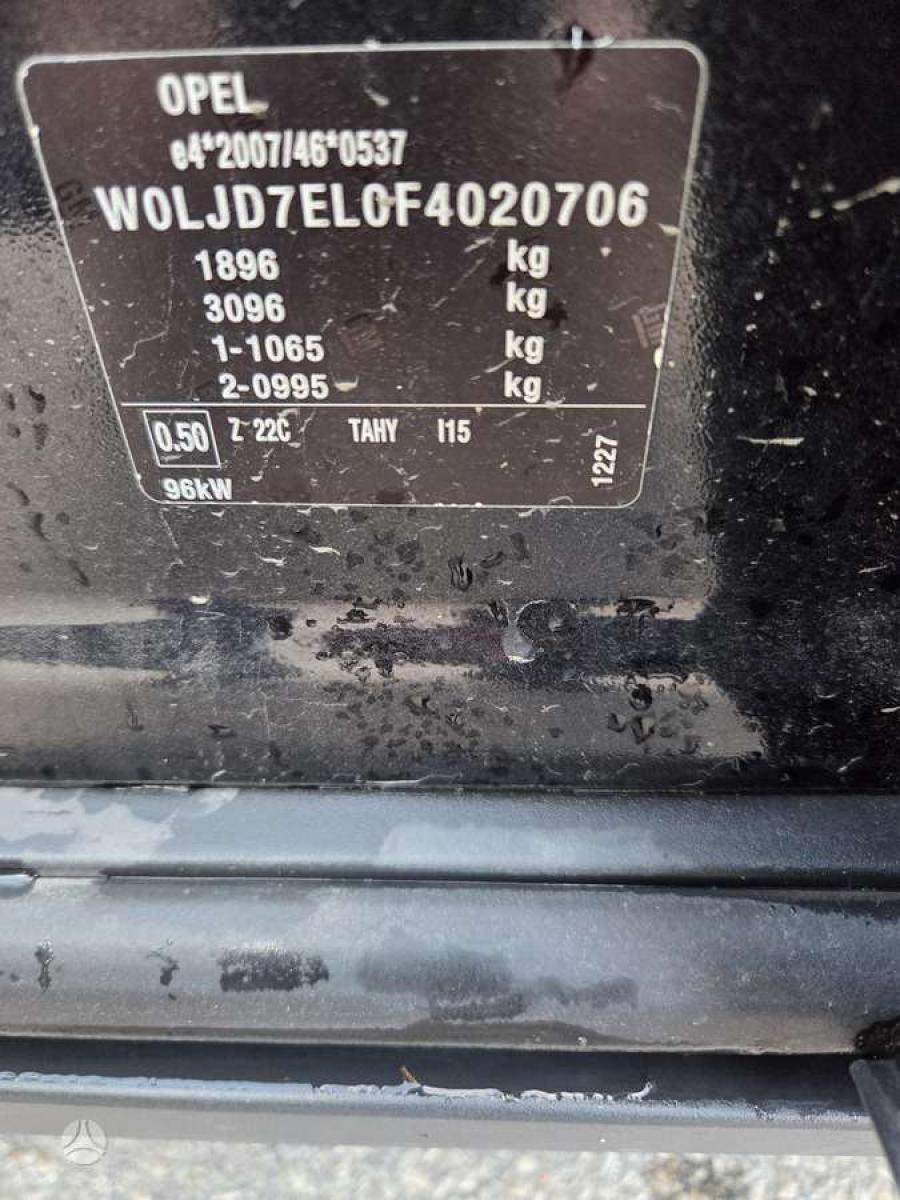 Black Opel Mokka 2014 in Taurage, with an engine capacity of 1.70 L and mileage of 207 thousand km for 5900 €, photo 16 on AUTOMOTO.COM.LV