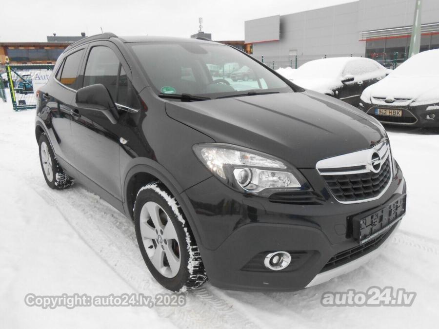 Black Opel Mokka 2016 in Viljandi, with an engine capacity of 1.60 L and mileage of 166 thousand km for 8990 €, photo 3 on AUTOMOTO.COM.LV