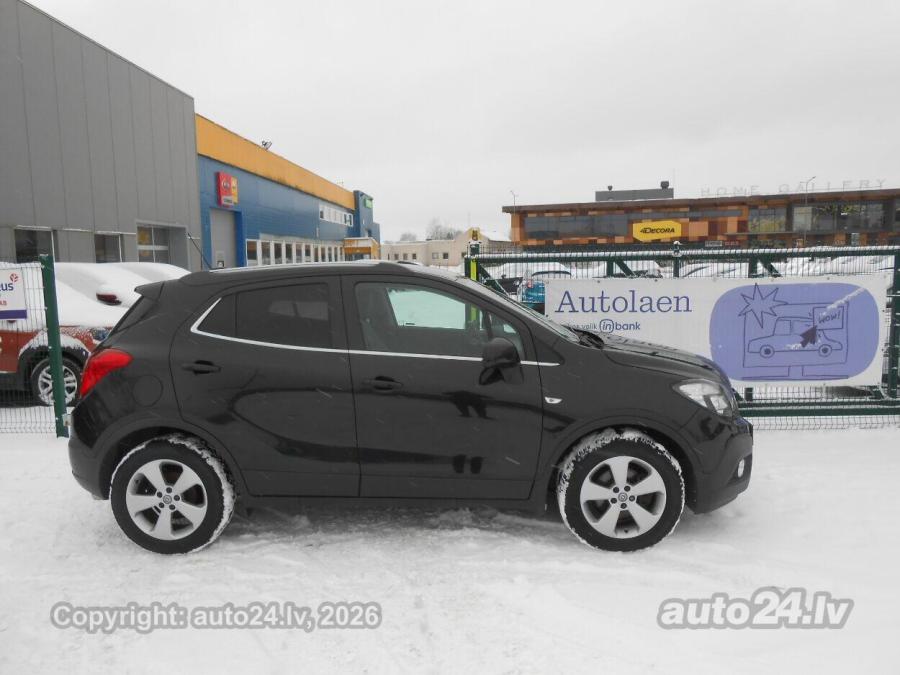 Black Opel Mokka 2016 in Viljandi, with an engine capacity of 1.60 L and mileage of 166 thousand km for 8990 €, photo 21 on AUTOMOTO.COM.LV