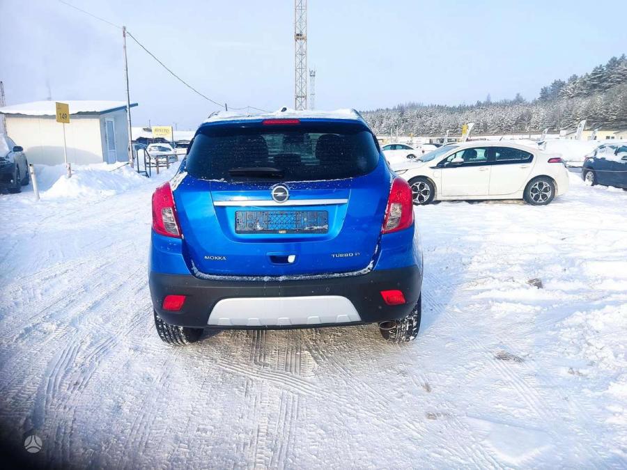 Zils Opel Mokka 2012 Viļņa, ar dzinēja tilpumu 1.40 L un nobraukumu 226 tūkst. km par 5700 €, foto 7 vietnē AUTOMOTO.COM.LV