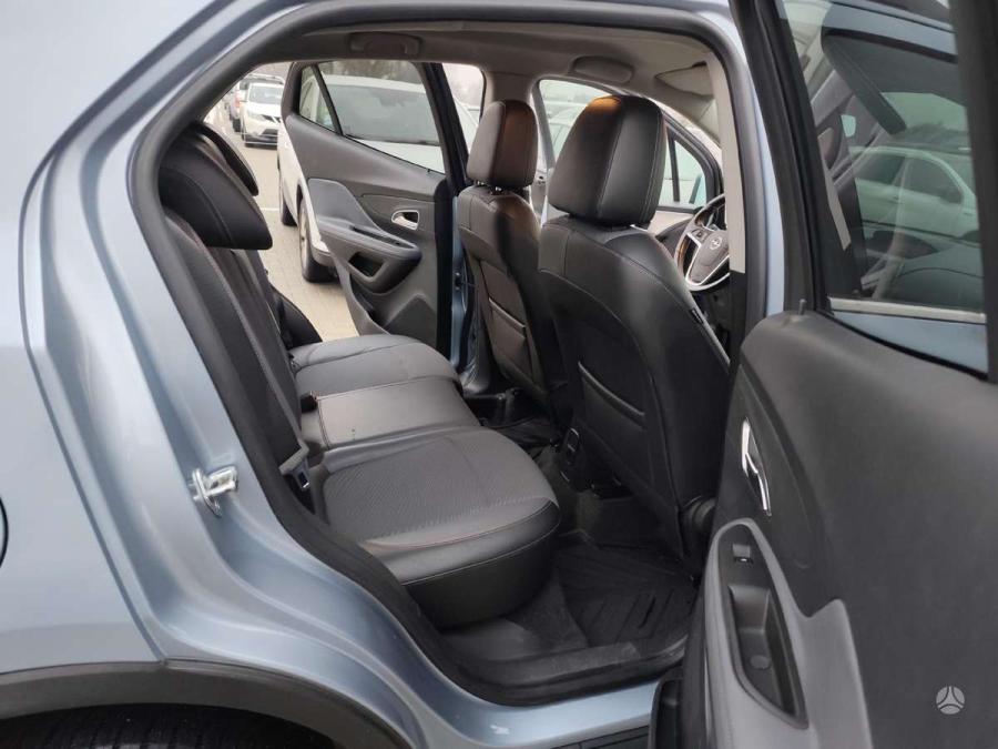 Blue Opel Mokka 2013 in Taurage, with an engine capacity of 1.69 L and mileage of 276 thousand km for 4500 €, photo 13 on AUTOMOTO.COM.LV