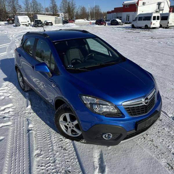 Zils Opel Mokka 2013 Molėtai, ar dzinēja tilpumu 1.36 L un nobraukumu 238 tūkst. km par 6800 €, foto 1 vietnē AUTOMOTO.COM.LV