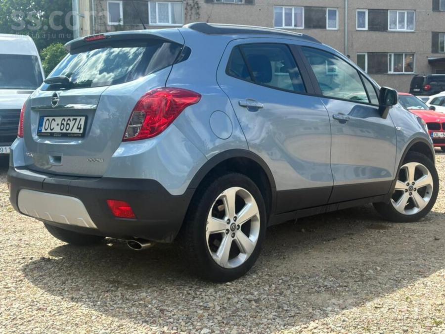 Синий Опель Mokka 2013 в Кулдига, объемом двигателя 1.70 л и пробегом 285 тыс. км за 5490 €, фото 4 на AUTOMOTO.COM.LV