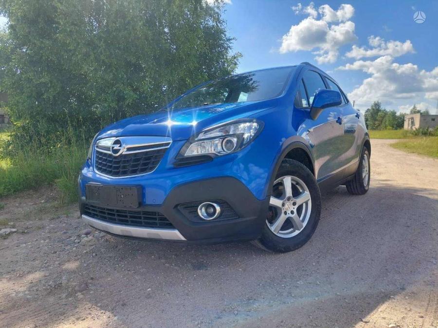 Синий Опель Mokka 2013 в Молетай, объемом двигателя 1.36 л и пробегом 238 тыс. км за 5600 €, фото 1 на AUTOMOTO.COM.LV
