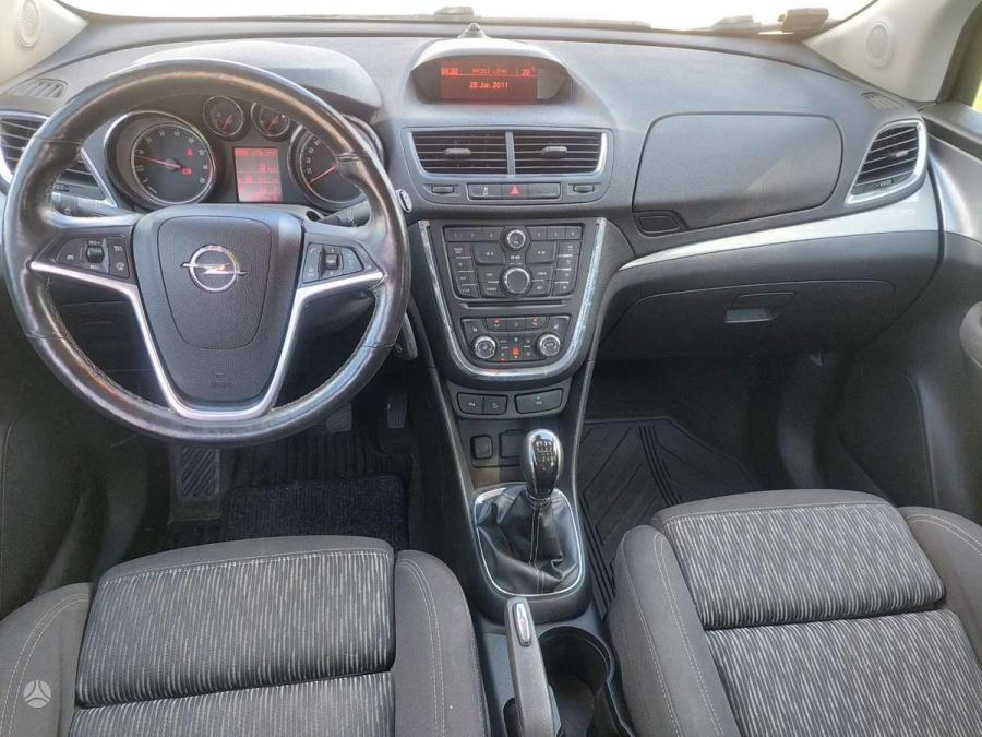 Синий Опель Mokka 2013 в Молетай, объемом двигателя 1.36 л и пробегом 238 тыс. км за 5600 €, фото 11 на AUTOMOTO.COM.LV
