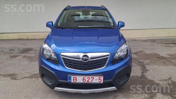 Blue Opel Mokka 2014 in Ogre, with an engine capacity of 1.60 L and mileage of 168 thousand km for 6550 €, photo 1 on AUTOMOTO.COM.LV