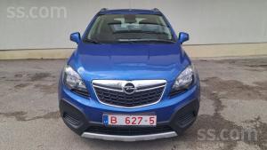 Blue Opel Mokka 2014 in Ogre, with an engine capacity of 1.60 L and mileage of 168 thousand km for 6550 €, photo  on AUTOMOTO.COM.LV