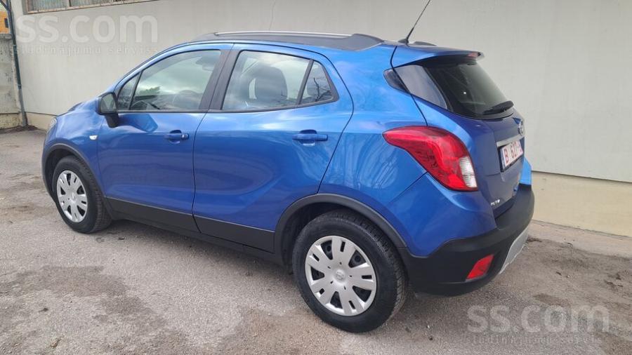 Blue Opel Mokka 2014 in Ogre, with an engine capacity of 1.60 L and mileage of 168 thousand km for 6550 €, photo 4 on AUTOMOTO.COM.LV
