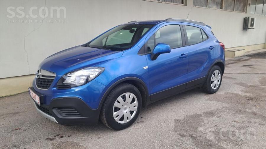 Blue Opel Mokka 2014 in Ogre, with an engine capacity of 1.60 L and mileage of 168 thousand km for 6550 €, photo 6 on AUTOMOTO.COM.LV