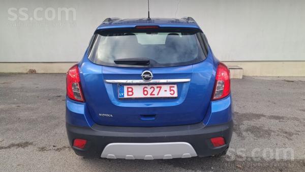 Blue Opel Mokka 2014 in Ogre, with an engine capacity of 1.60 L and mileage of 168 thousand km for 6550 €, photo 6 on AUTOMOTO.COM.LV