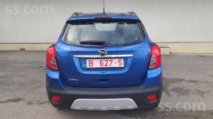 Blue Opel Mokka 2014 in Ogre, with an engine capacity of 1.60 L and mileage of 168 thousand km for 6550 €, photo 7 on AUTOMOTO.COM.LV