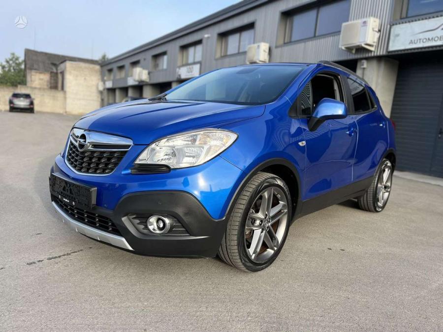 Синий Опель Mokka 2014 в Шяуляй, объемом двигателя 1.69 л и пробегом 160 тыс. км за 6700 €, фото 1 на AUTOMOTO.COM.LV