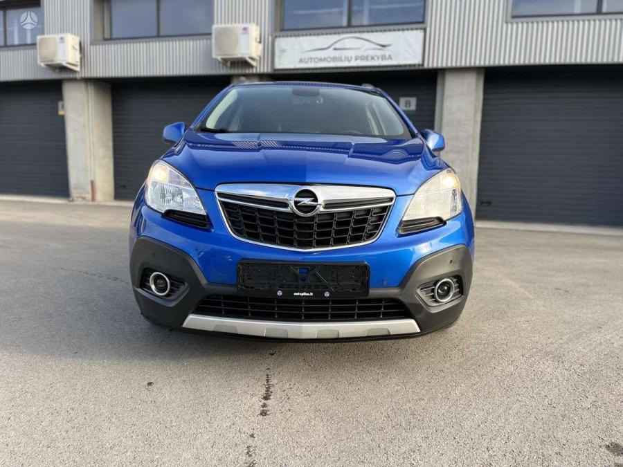 Синий Опель Mokka 2014 в Шяуляй, объемом двигателя 1.69 л и пробегом 160 тыс. км за 6700 €, фото 3 на AUTOMOTO.COM.LV