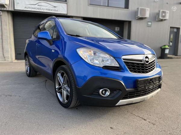 Синий Опель Mokka 2014 в Шяуляй, объемом двигателя 1.69 л и пробегом 160 тыс. км за 6700 €, фото 4 на AUTOMOTO.COM.LV