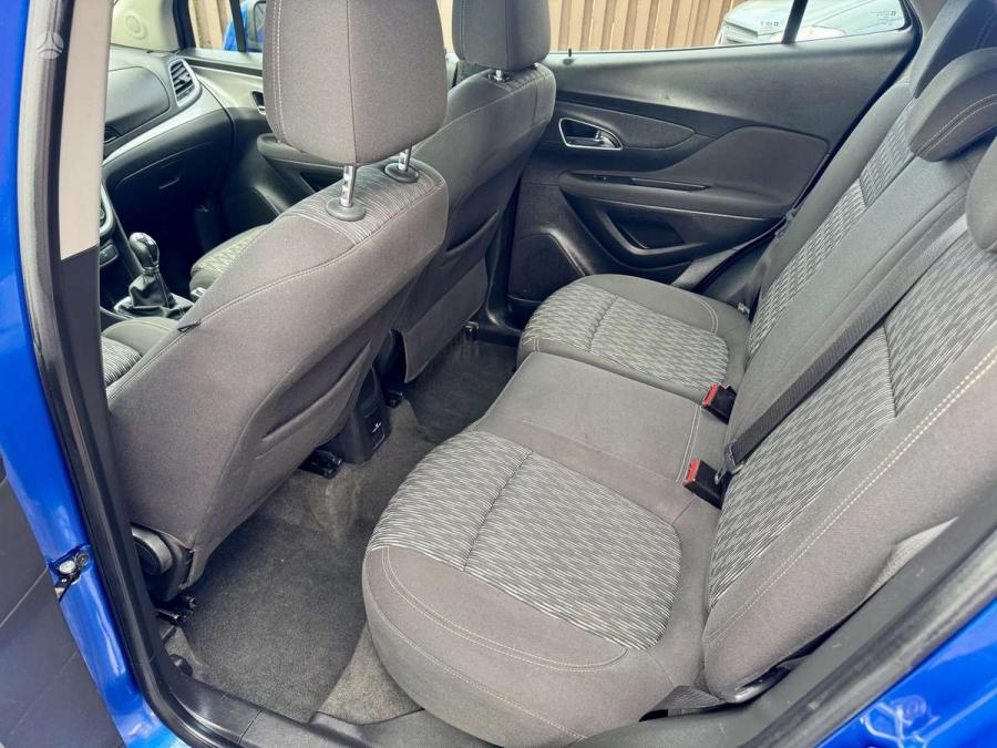 Blue Opel Mokka 2014 in Marijampole, with an engine capacity of 1.40 L and mileage of 175 thousand km for 6999 €, photo 16 on AUTOMOTO.COM.LV