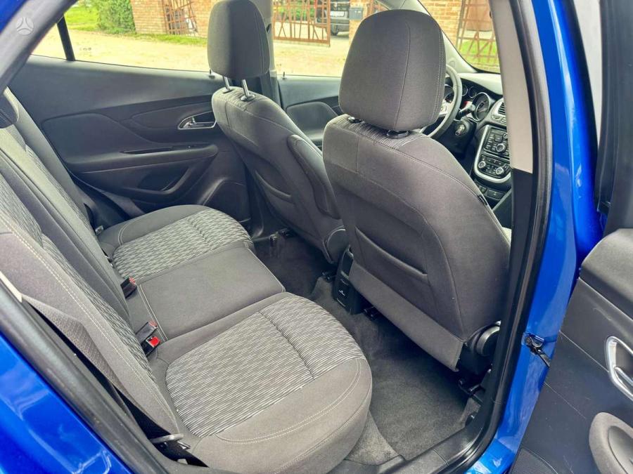 Blue Opel Mokka 2014 in Marijampole, with an engine capacity of 1.40 L and mileage of 175 thousand km for 6999 €, photo 17 on AUTOMOTO.COM.LV