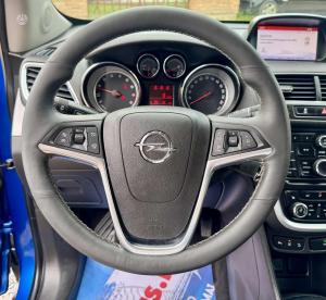 Blue Opel Mokka 2014 in Marijampole, with an engine capacity of 1.40 L and mileage of 175 thousand km for 6999 €, photo 20 on AUTOMOTO.COM.LV