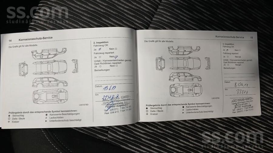 Blue Opel Mokka 2015 in Ogre, with an engine capacity of 1.60 L and mileage of 74 thousand km for 9870 €, photo 14 on AUTOMOTO.COM.LV