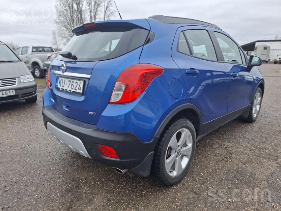 Zils Opel Mokka 2015 Talsi, ar dzinēja tilpumu 1.70 L un nobraukumu 165 tūkst. km par 6300 €, foto 4 vietnē AUTOMOTO.COM.LV