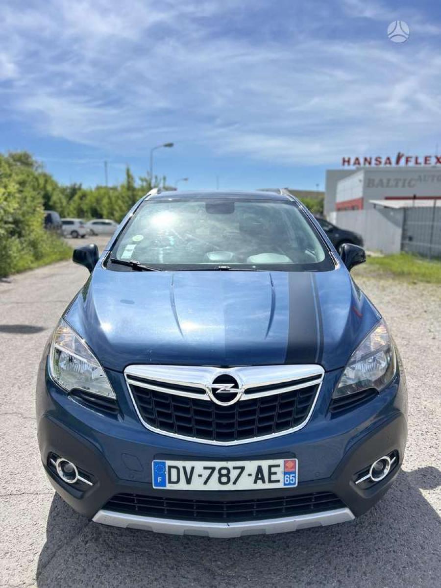 Синий Опель Mokka 2015 в Паневежис, объемом двигателя 1.60 л и пробегом 250 тыс. км за 5550 €, фото 3 на AUTOMOTO.COM.LV