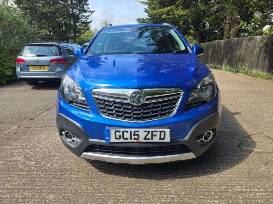 Zils Opel Mokka 2015 Šauļi, ar dzinēja tilpumu 1.60 L un nobraukumu 65 tūkst. km par 3299 €, foto 3 vietnē AUTOMOTO.COM.LV