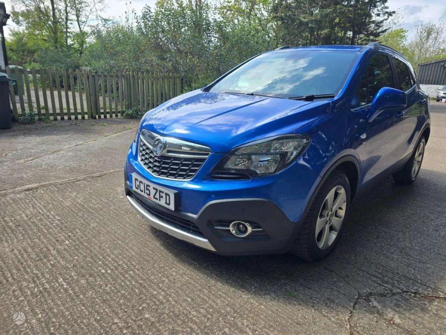 Zils Opel Mokka 2015 Šauļi, ar dzinēja tilpumu 1.60 L un nobraukumu 65 tūkst. km par 3299 €, foto 4 vietnē AUTOMOTO.COM.LV