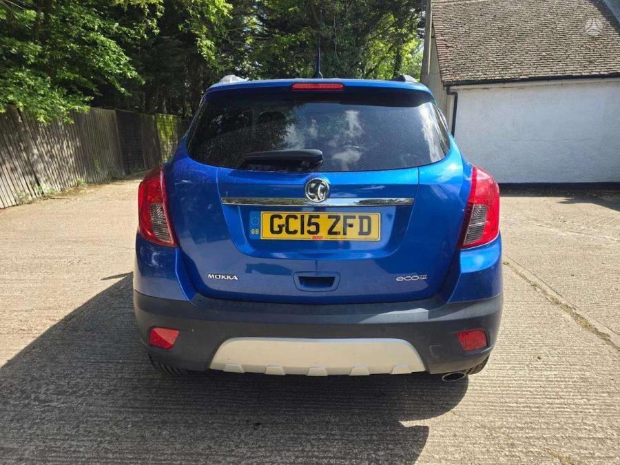 Zils Opel Mokka 2015 Šauļi, ar dzinēja tilpumu 1.60 L un nobraukumu 65 tūkst. km par 3299 €, foto 6 vietnē AUTOMOTO.COM.LV