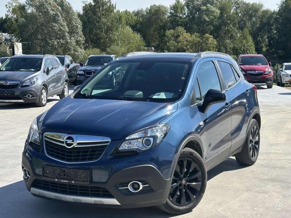 Zils Opel Mokka 2015 Alīta, ar dzinēja tilpumu 1.60 L un nobraukumu 184 tūkst. km par 7350 €, foto 1 vietnē AUTOMOTO.COM.LV