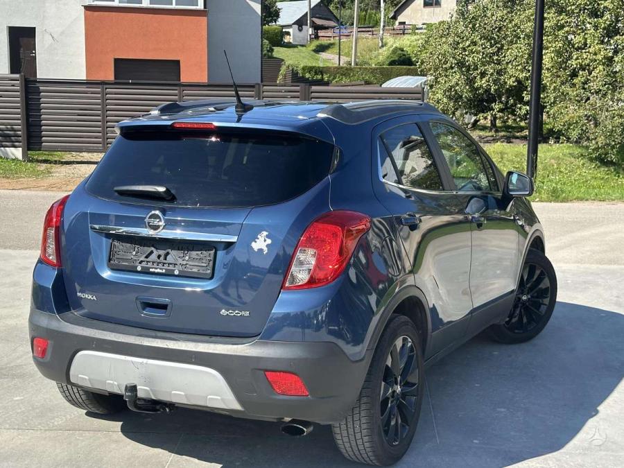Zils Opel Mokka 2015 Alīta, ar dzinēja tilpumu 1.60 L un nobraukumu 184 tūkst. km par 7350 €, foto 6 vietnē AUTOMOTO.COM.LV